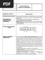 NOM 121 SSA1 1994. Quesos Frescos | PDF | Queso | Alimentos