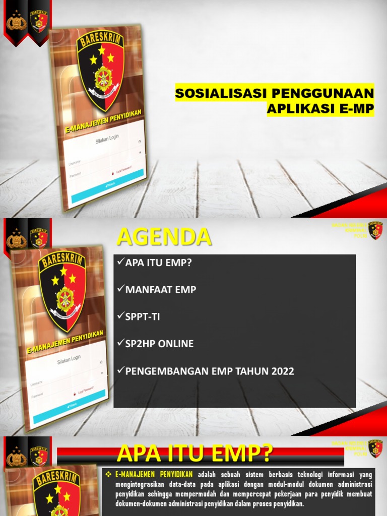 SOSIALISASI TTE SPDP | PDF