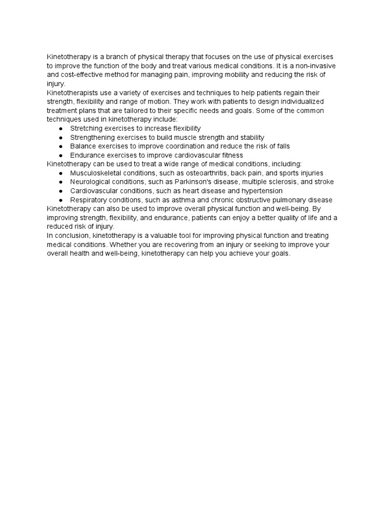 ChatGPD About Kineto | PDF