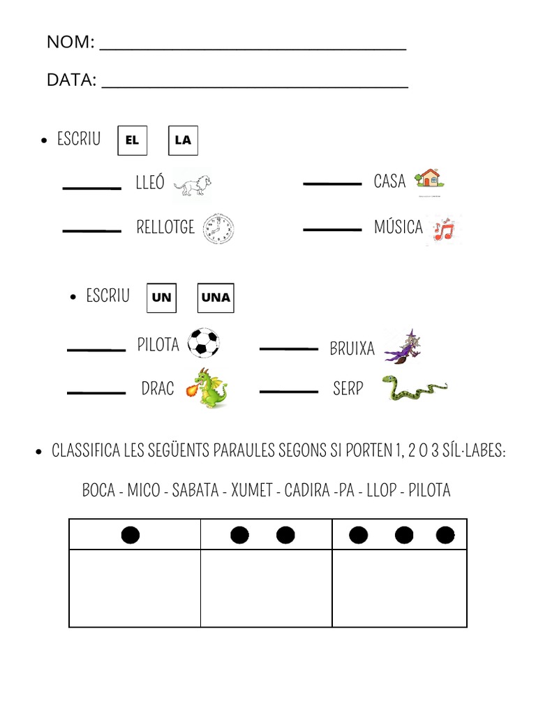 Lectoescriptura Ci | PDF