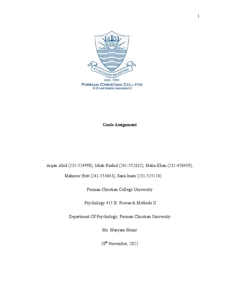 A Qualitative Study of The Psychological Well-Being of Working Mothers - Group 4 - Mahnoor Butt ...