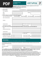 Vrtvpd2: VRT - Vehicle Purchase Details Form | PDF | Value Added Tax ...