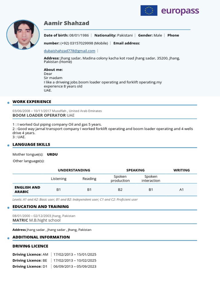 Aamir Shahzad Resume | PDF