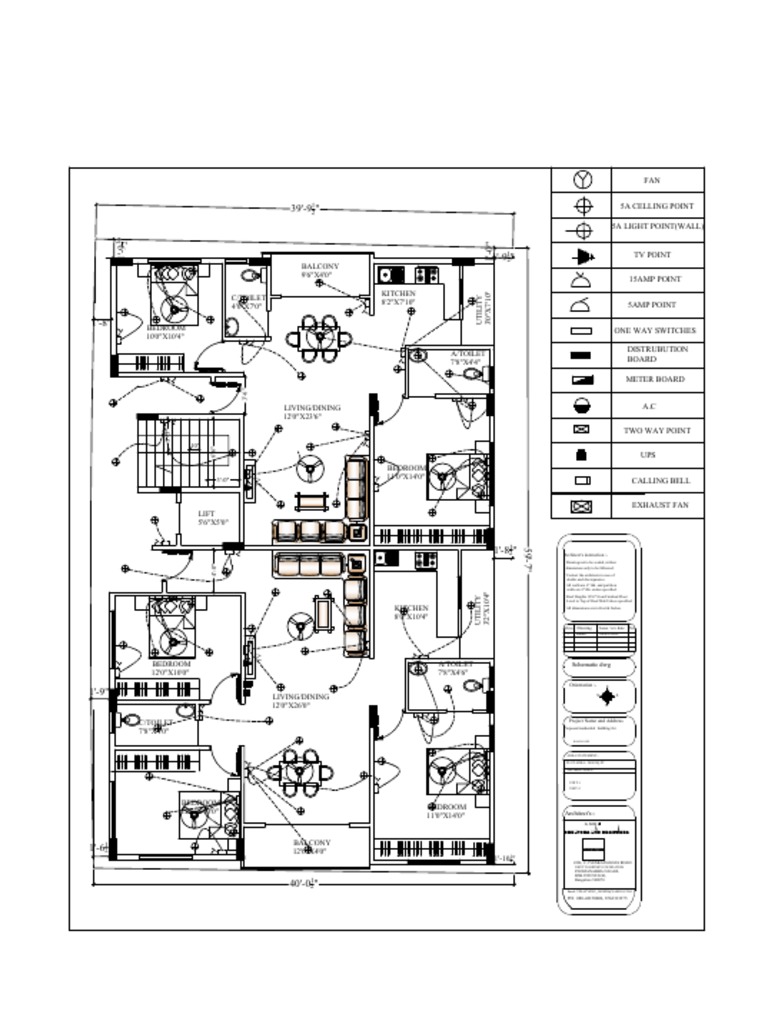 Electric Circuit Layout | PDF | Buildings And Structures