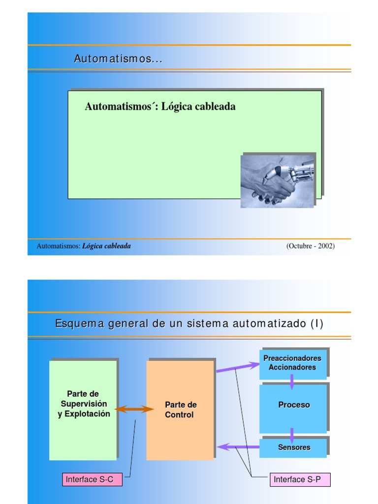 Automatismos Logica Cableada | PDF