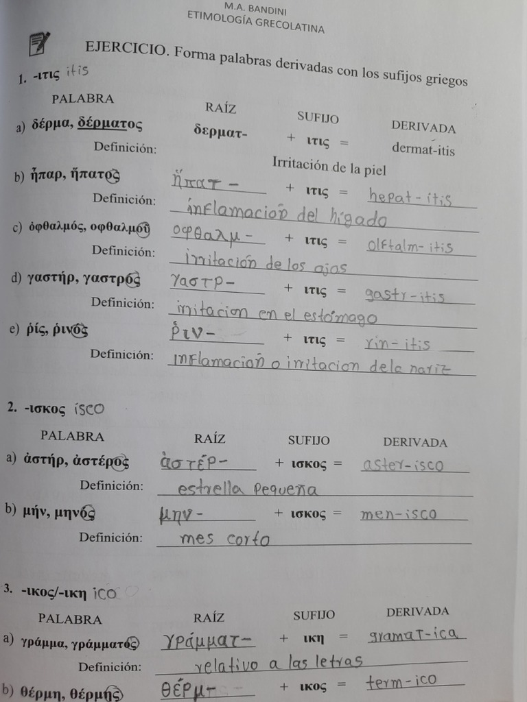 556 - Prefijos Griegos | PDF