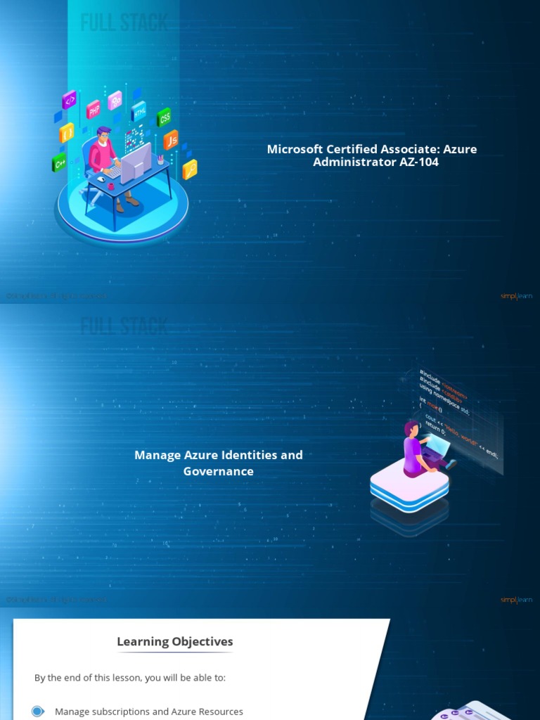 Lesson - 02 - Manage Azure Identities | PDF | Microsoft Azure | Active Directory