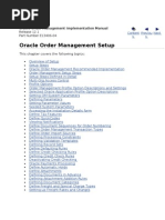 Oracle R12 (OM) Order Management Setup Document | PDF | Invoice | Areas ...