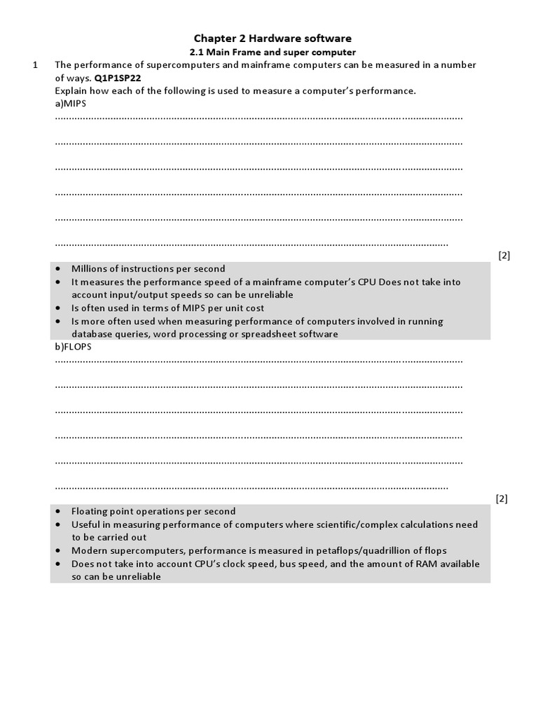 Chapter 2 Hardware Software Classified | PDF | Programming | Computer ...