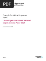 9708 Example Candidate Responses Paper 2 (For Examination From 2023 ...