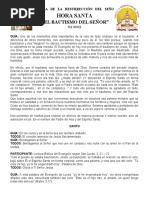 Horas Santas 2025 | PDF | Adoración Cristiana Y Liturgia | Iglesia Católica