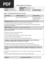 MYP Maths E Assessment Standard 2022 | PDF