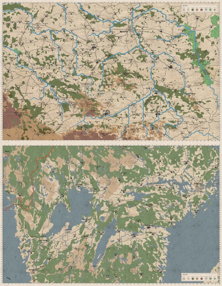Twilight 2000 Map Legend | PDF