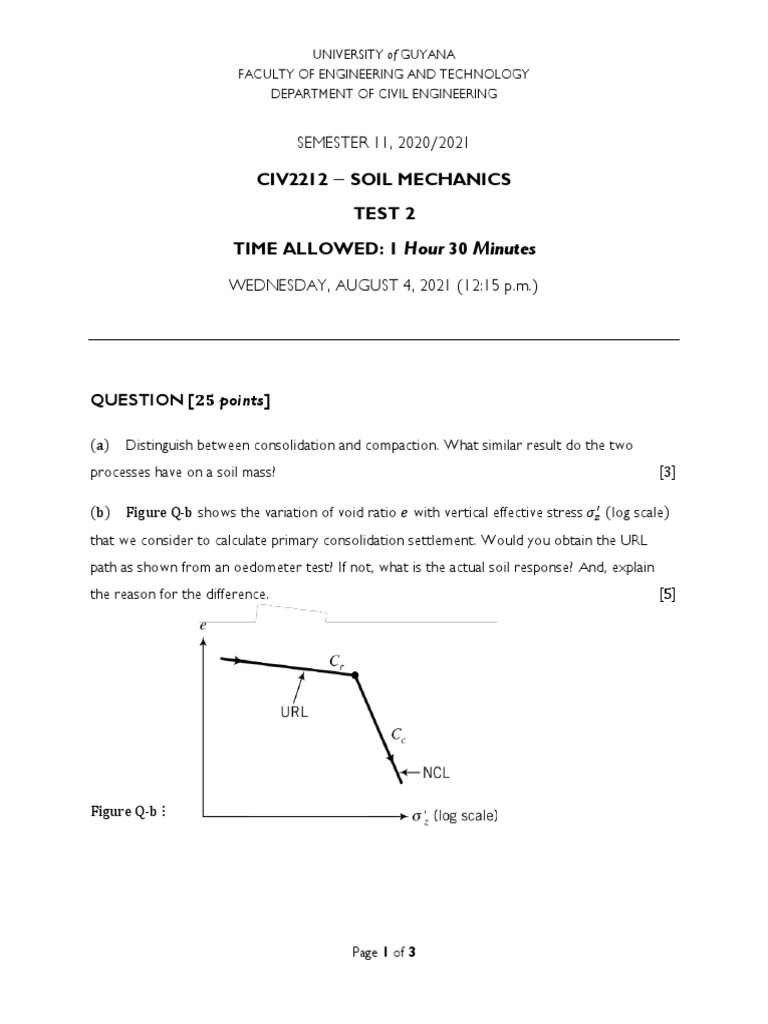 Soils Examination Practice Questions | PDF | Nature | Materials