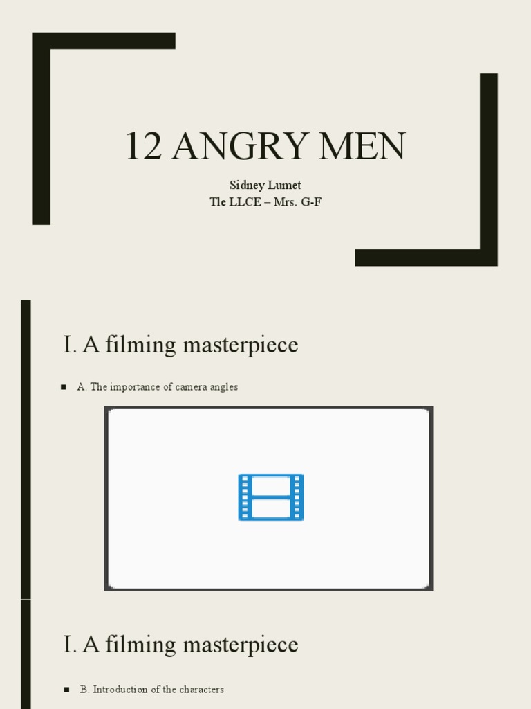 Tle LLCE - 12 Angry Men | PDF | Prejudices | Psychological Concepts