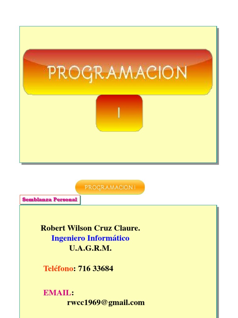 Tema 2 - Programación Modular | PDF | Programación de computadoras ...