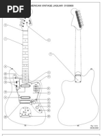 Printable Fender Telecaster Headstock Template | PDF
