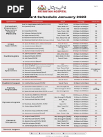 Duty Doctor's Roster | PDF