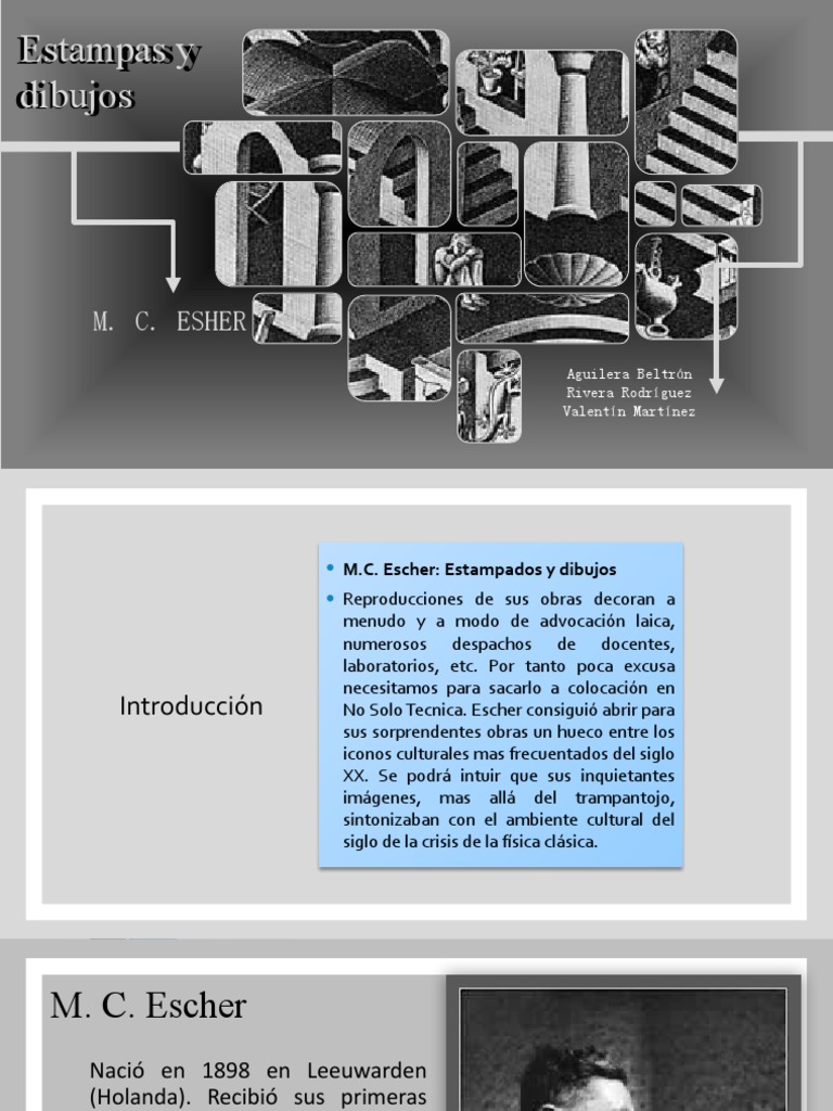Estampas y Dibujos M. C. Escher | PDF