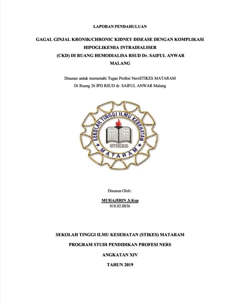 PDF LP CKD DG Komp Hipoglikemia - Compress | PDF