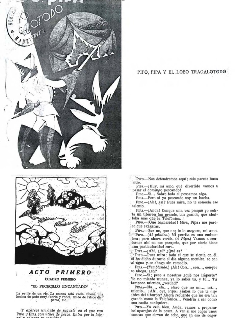 Pipo y Pipa y El Lobo Tragalotodo | PDF