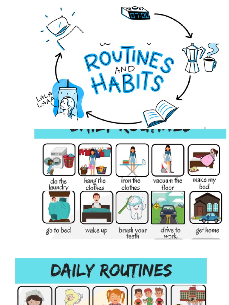 Daily Routines - Unit 4 | PDF | Verb | Frequency