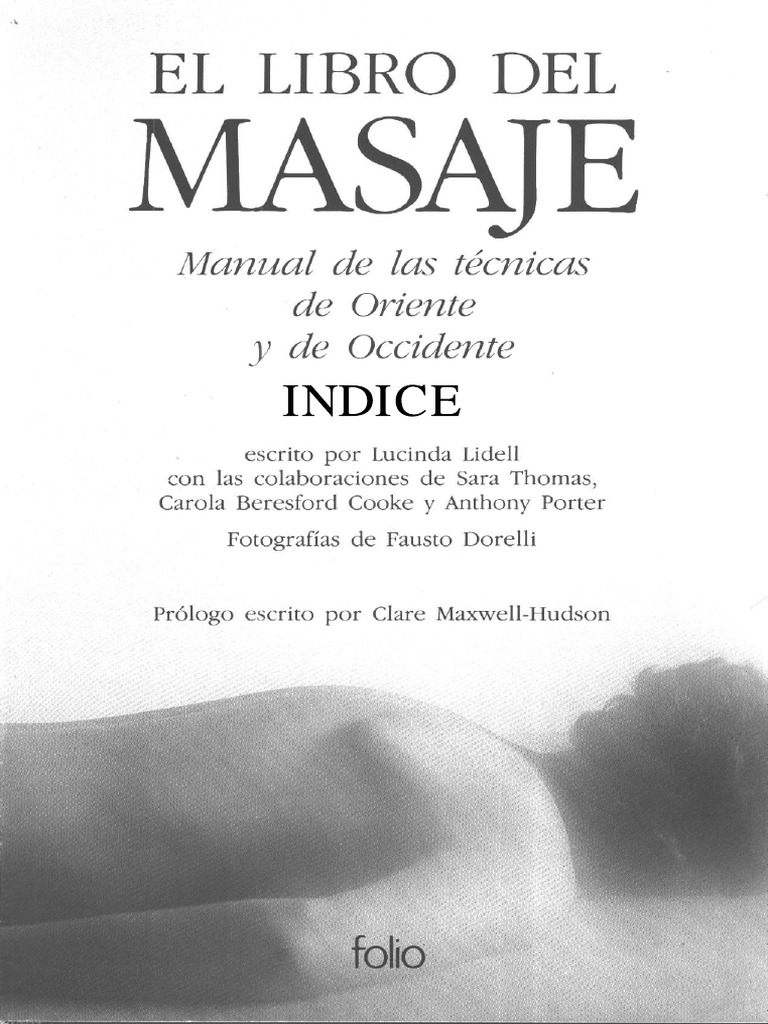 El Libro Del Masaje Pdf