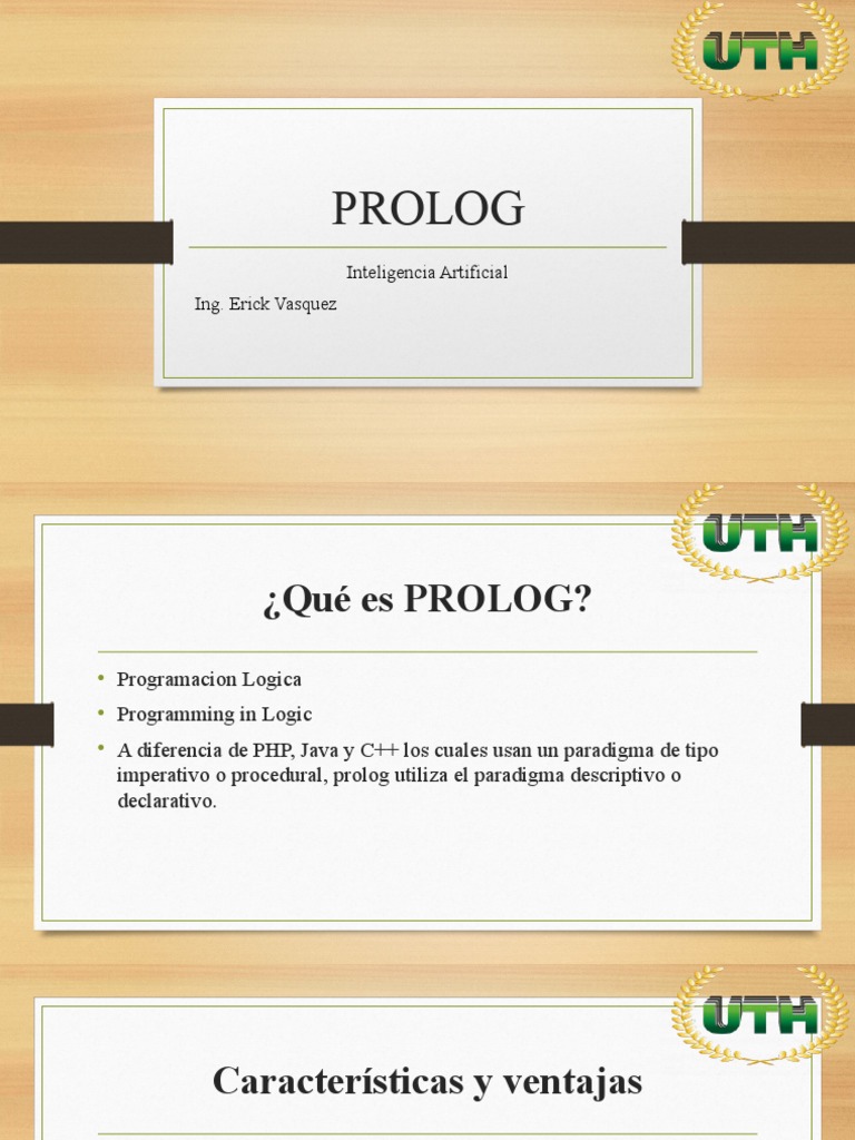 PROLOG | PDF | Lenguaje de programación | Inteligencia artificial