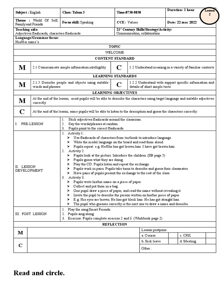 Lesson 2 | Download Free PDF | Communication | Learning