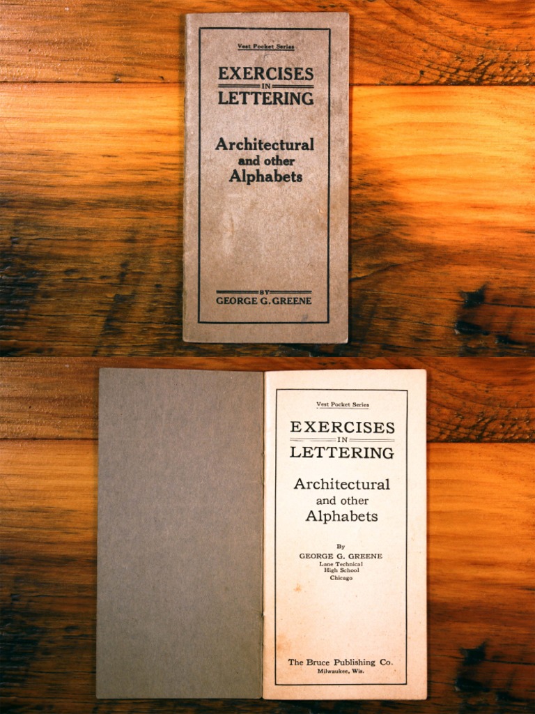 Exercises in Lettering - Architectural and Other Alphabets - George G. Greene - 1925 | PDF
