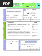 Modelo 790 Guardia Civil | PDF