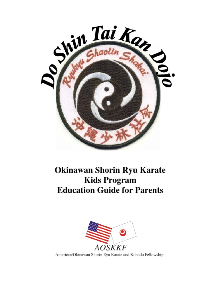 Okinawan Shorin Ryu Karate Kids Program Education Guide | PDF | Karate ...