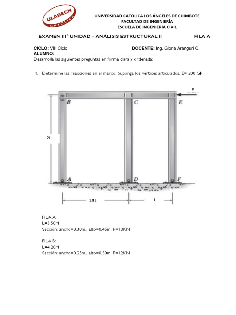 Ae2 Examen 2 2020-2 | PDF