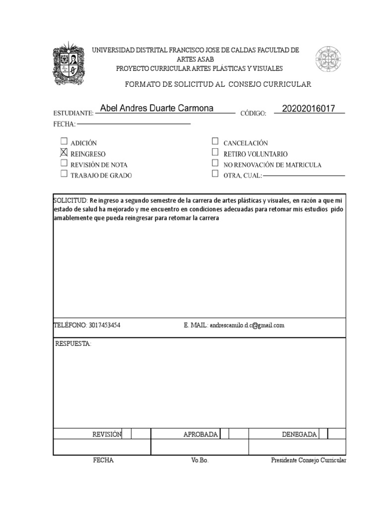 Formato de Documentacion | PDF