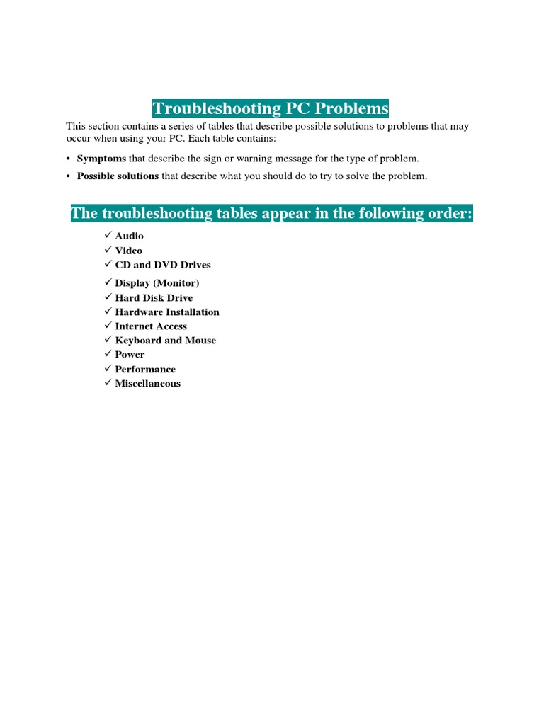 Lab 4 MAINTAINING AND TROUBLESHOOTING COMPUTER SYSTEM AND PERIPHERAL COMPONENTS | PDF | Computer ...