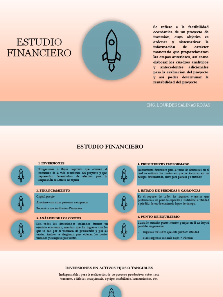 Estudio Financiero | PDF | Economias | Business