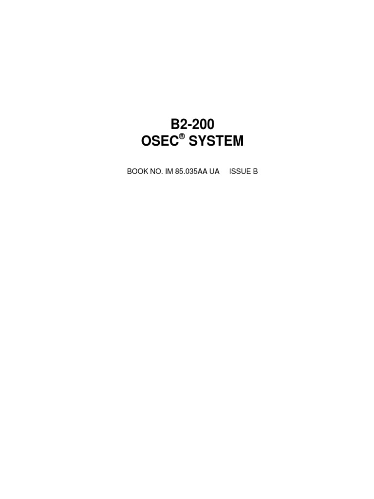 Im 85.035aa Ua Osec B2-200 | PDF | Transformer | Rectifier