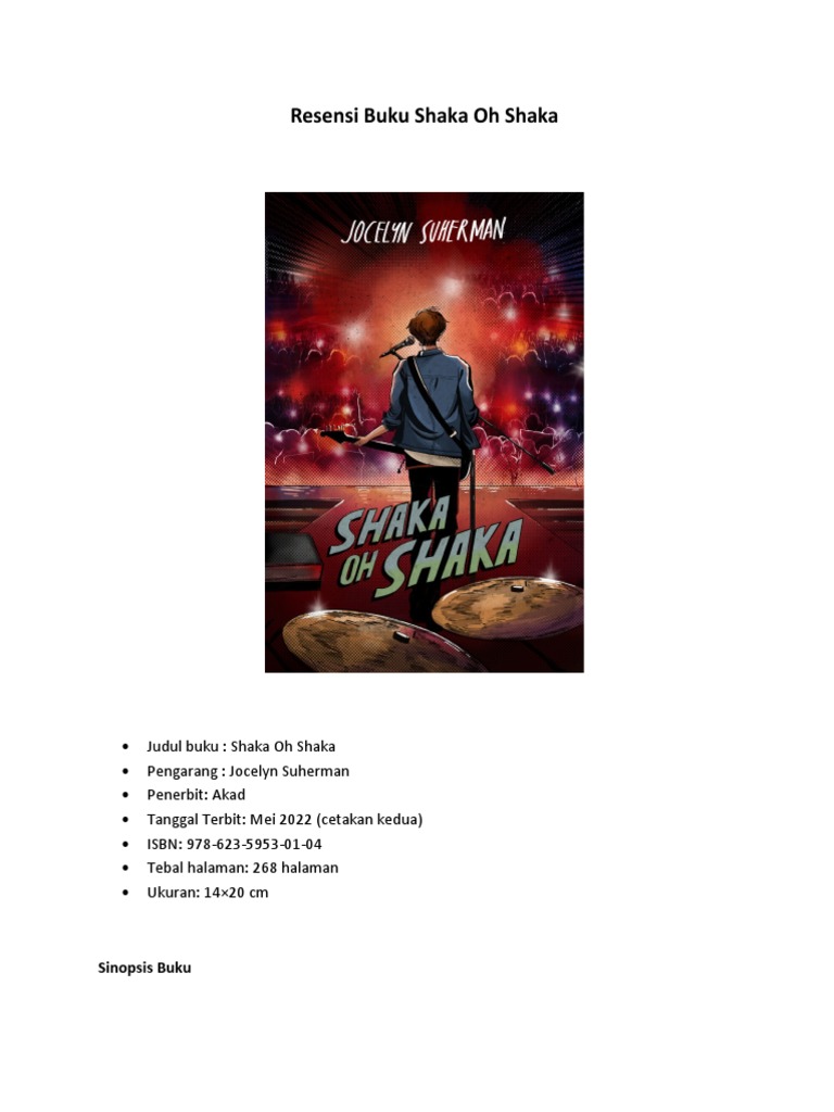 Resensi Buku Shaka Oh Shaka-WPS Office | PDF