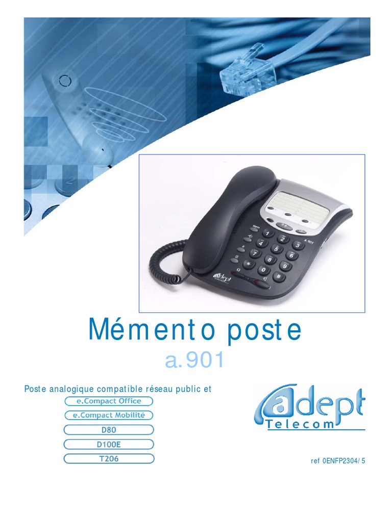 Memento A901 Ed5 | PDF | Informatique | Télécommunications