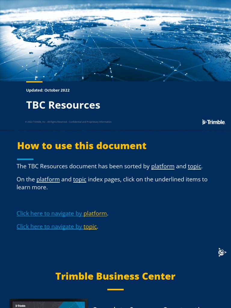 TBC Resources | PDF | Geographic Information System | Educational ...
