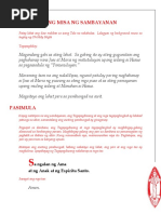 ANG PANUNULUYAN Script | PDF