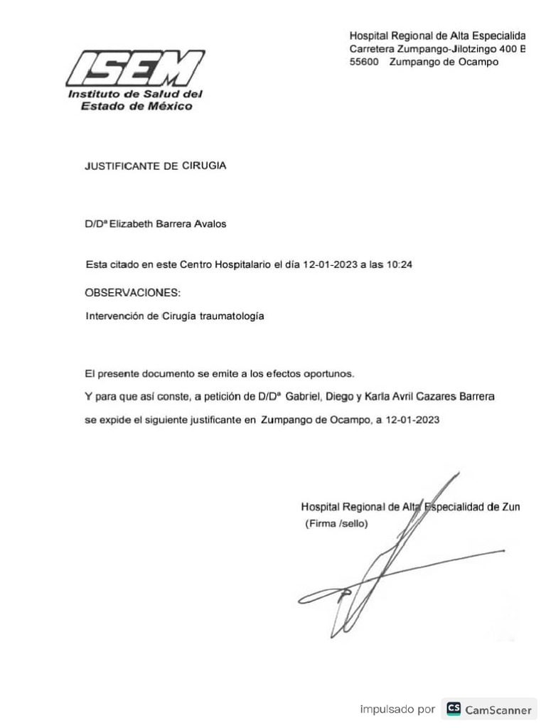 Justificante Operación | PDF