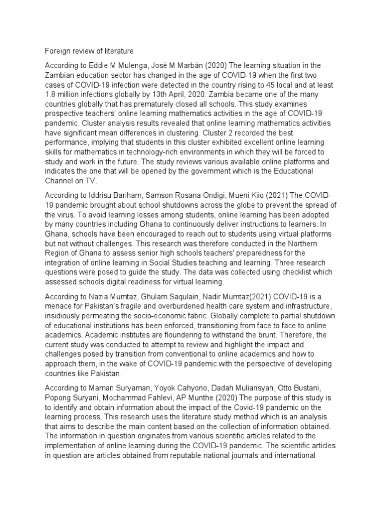 RRL and RRS | Download Free PDF | Educational Technology | Poverty