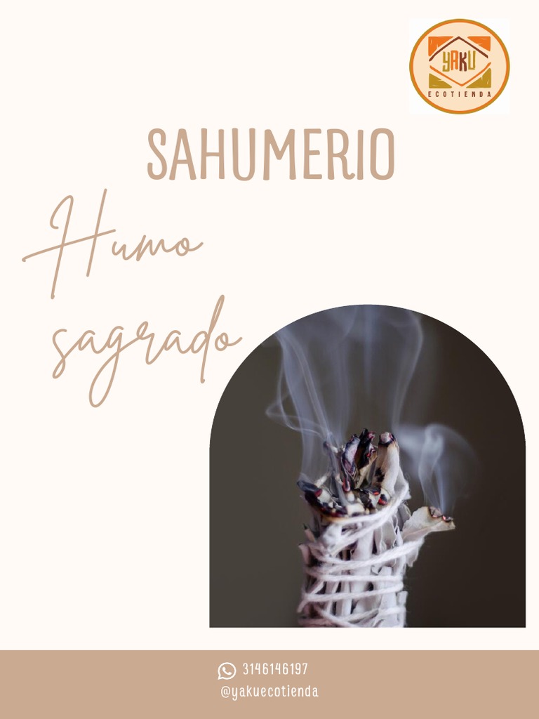 Sahumerio - Humo Sagrado | PDF | Incienso