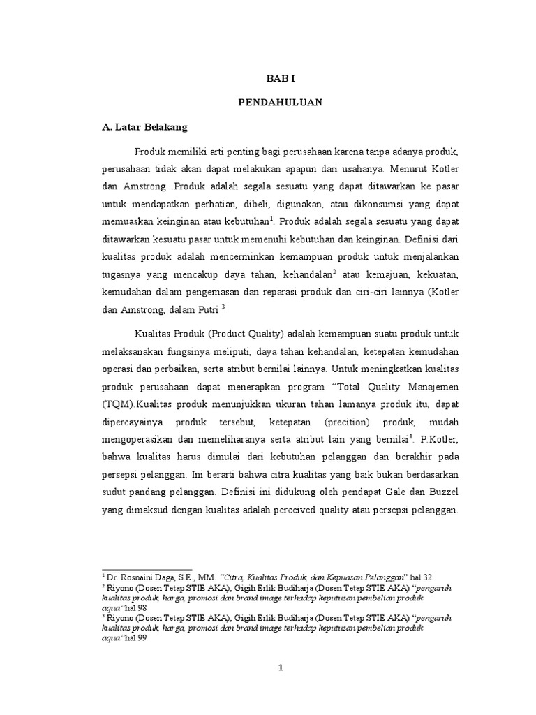 Mini Proposal | PDF | Karier & Perkembangan