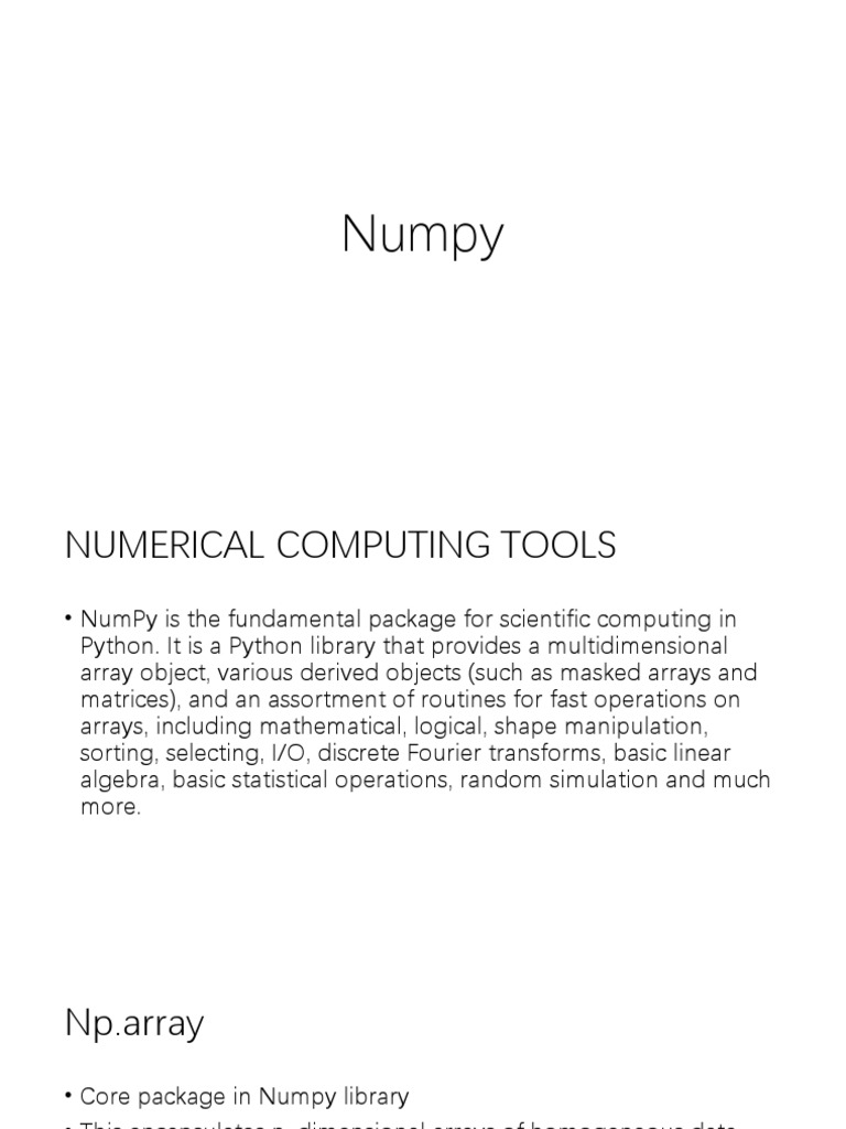 Numpy Recommendation System | PDF | Array Data Structure | Software Engineering