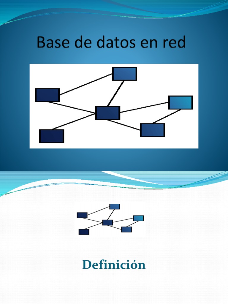 Ejemplos de Bases de Datos en Red | PDF | Bases de datos | Informática