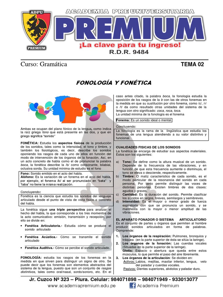 Fonología y Fonética en Español | PDF | Fonema | Fonética