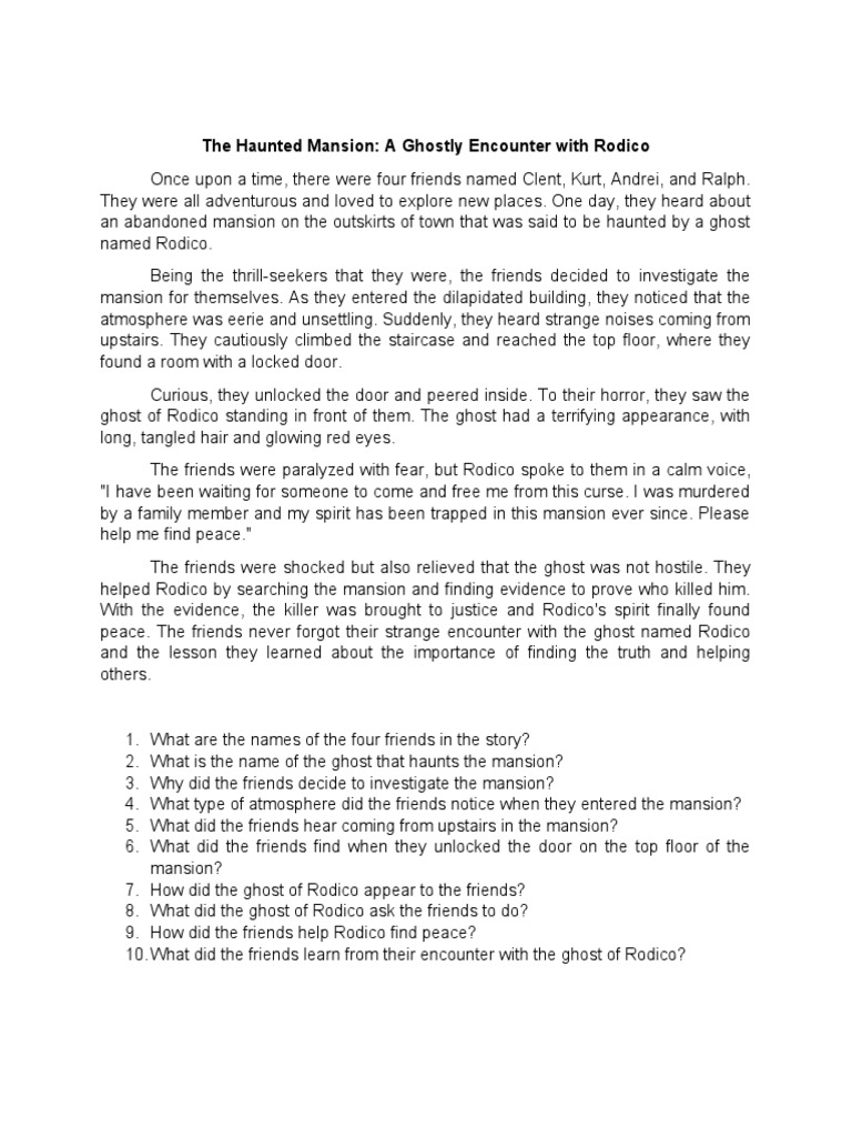 The Haunted Mansion | PDF