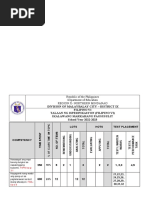ESP 6 Quarter 3 Exam With TOS and Answer Key | PDF